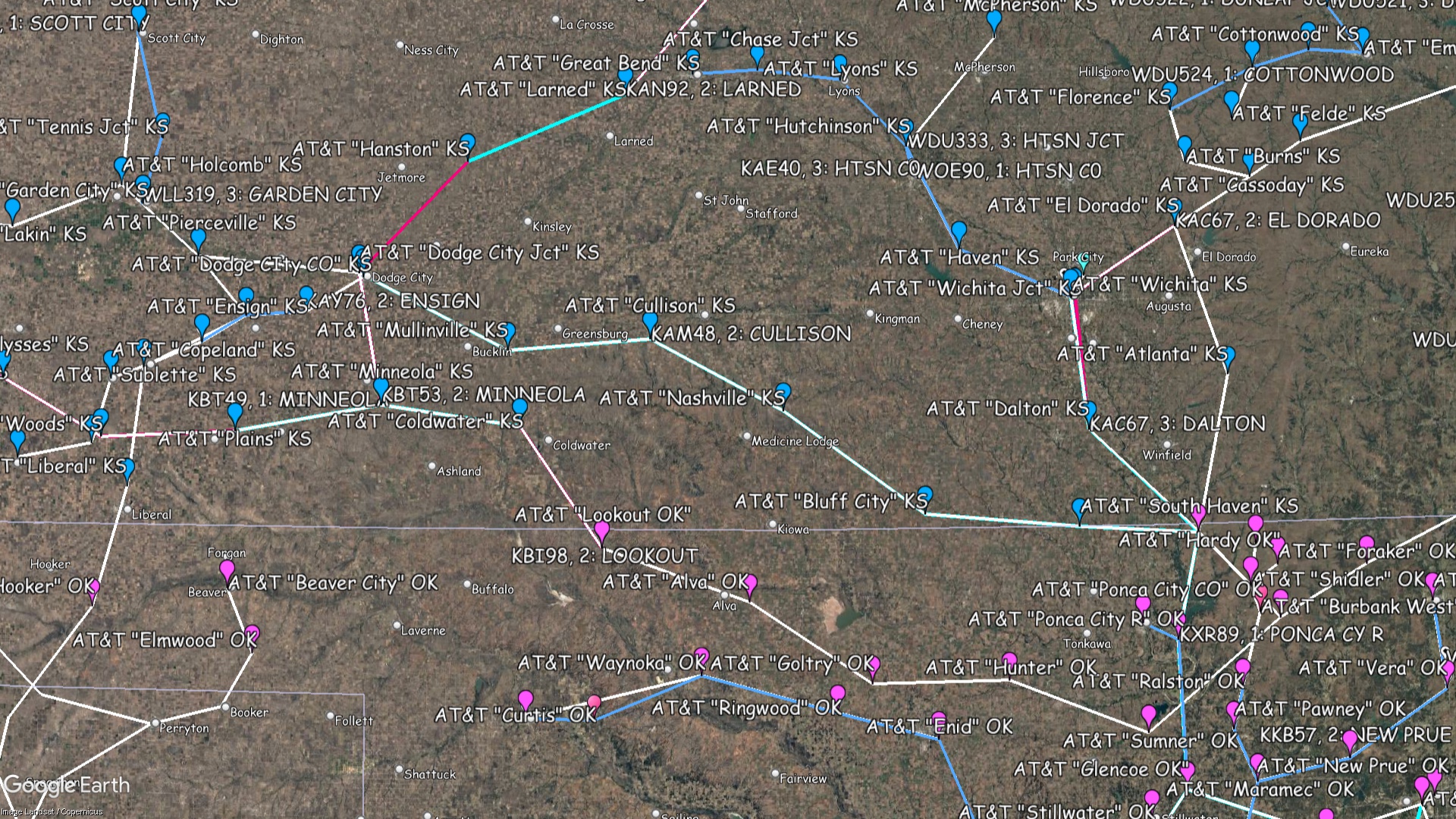 Long Lines Map and Information - Site